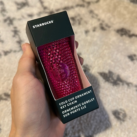 Starbucks | Accessories | Brand New Holiday 222 Metallic Pink Starbucks ...